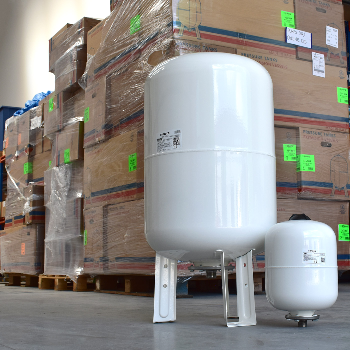 Imera Pressure Vessels and Tanks from Pumps UK Service